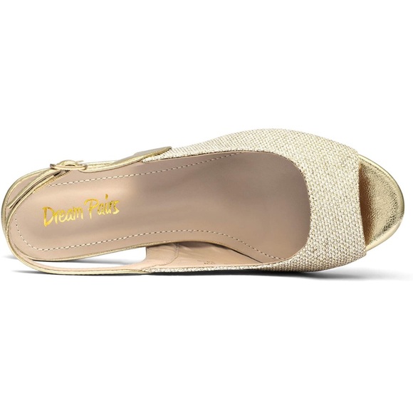 Dream Pairs | Shoes | Dream Pairs Neina Chunky High Heels Peep Toe ...
